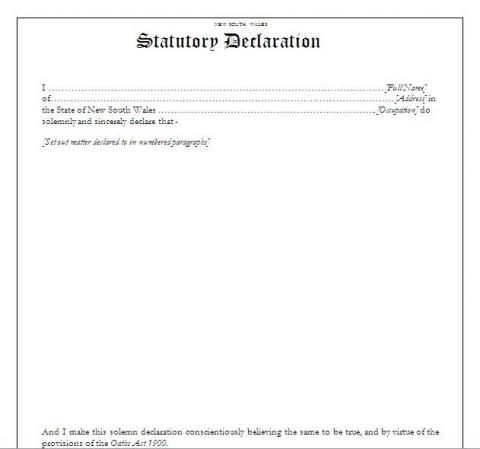 Stat dec | DocDownload