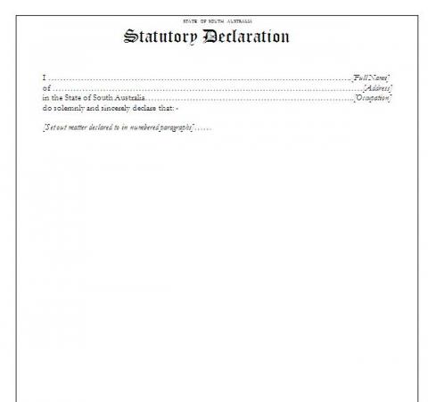 Stat dec | DocDownload